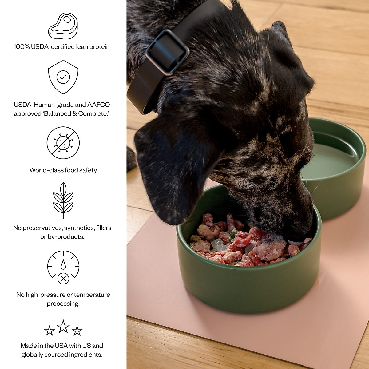 Maev Raw Dog Food, Better Than Freeze Dried Dog Food, Flash Frozen Dog Food with Lean Beef Protein, Vitamin-Rich Organ Meat in Every Serving, Hip and Joint Formulation, Adult Dogs, 10 Pounds