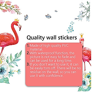 ZHUANGSHI Cartoon Wall Stickers 2sheets Tropical Decor for Boys Kids Bedroom Bathroom Wallpaper Birthday Party Supplies