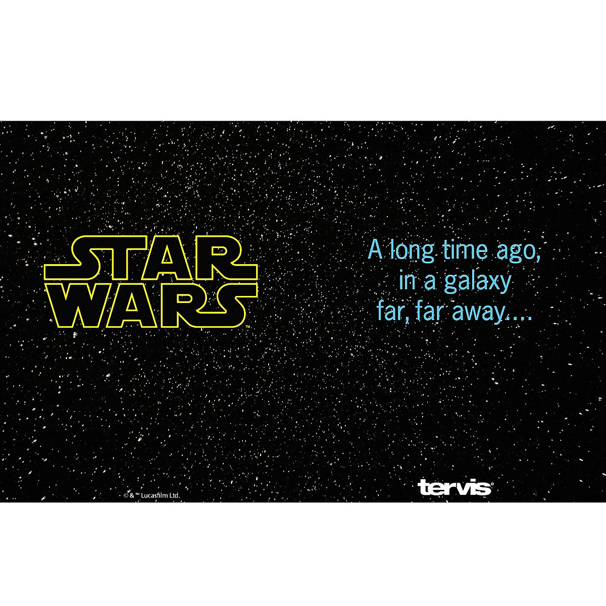 Tervis Star Wars Classic Logo Triple Walled Insulated Tumbler Travel Cup Keeps Drinks Cold & Hot, 20oz Legacy, Stainless Steel, 1 Count (Pack of 1)