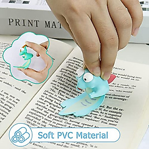 3D Bookmarks, Funny Dinosaur Bookmarks,Cartoon Animal Bookmarks, Book Marks for Kid, Students and Reading Lovers(Tyrannosaurus rex)