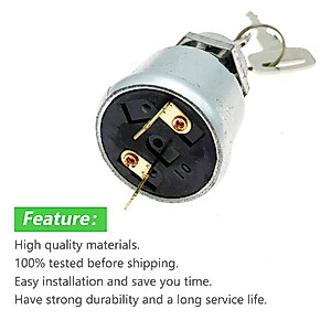 Ignition Switch for EZGO E-Z-GO Golf Cars Replace 17421G1