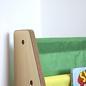 Humble Crew Collection Kids Wood Table & 4 Chair Set, Natural/Primary