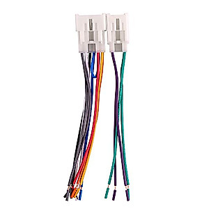 RDBS Car Wire Harness Use to Connect Aftermarket Stereo Receiver Fit for 1984-Up Toyota Vehicles