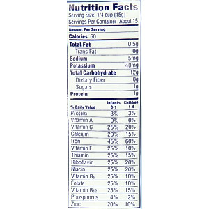 Gerber Baby Cereal 1st Foods DHA & Probiotic, 8 Ounce (Pack of 6)