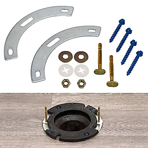 Fernco Fix-A-Flange Complete Universal Toilet Flange Water Closet Repair Kit