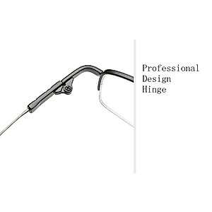 LUOMON Rx Prescription Eyewear Frames EG004 Blue