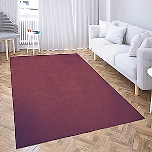 Non-Slip Area Rugs Burgundy Textile Bohemian Pattern Texture Design Nature Vintage Wine Wall Retro Grunge Home Decor Rugs Carpet for Classroom Living Room Bedroom Dining Kindergarten Room 3'X5'