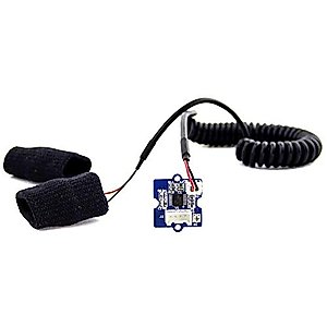 seeed studio Grove GSR Sensor Module 3.3V/5V Open Source, Galvanic Skin Response Sensor for DIY Sleep Quality Monitor Compatible with Board Arduino/Seeeduino/Raspberry Pi/BeagleBone/LinkIt ONE