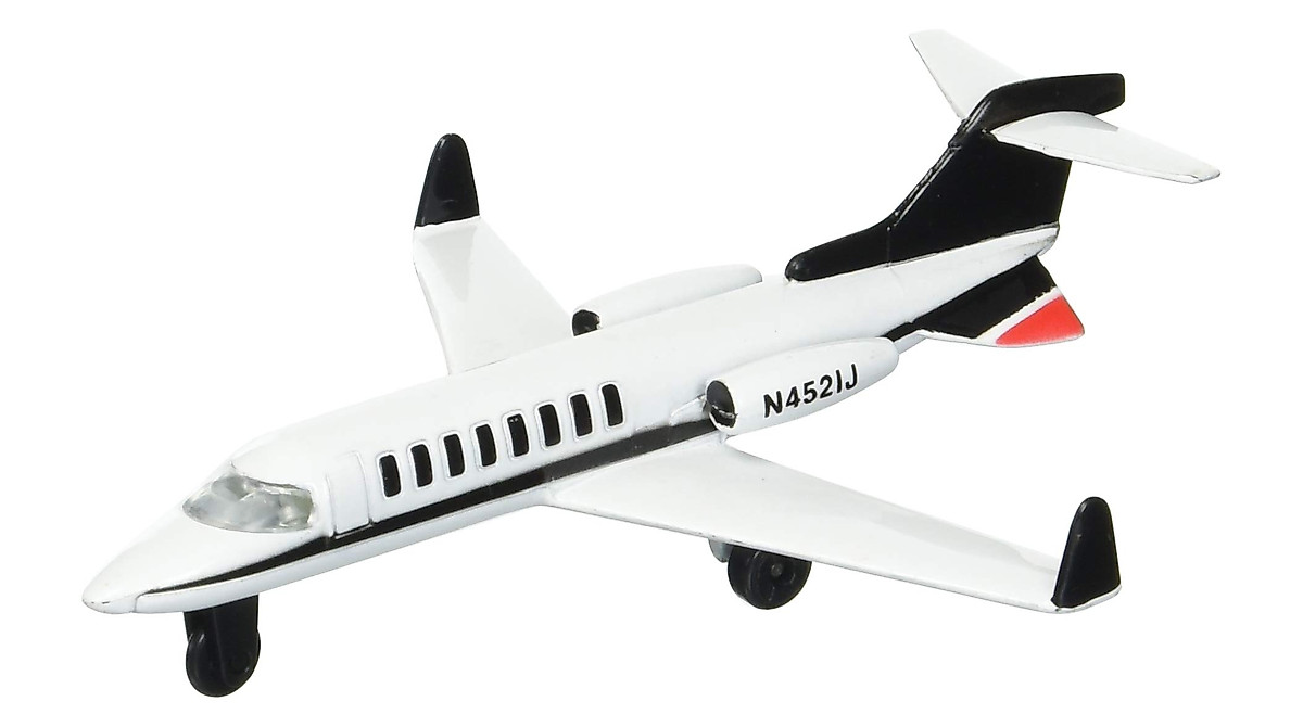Daron Hot Wings Private Jet with Connectible Runway - Collectible Model