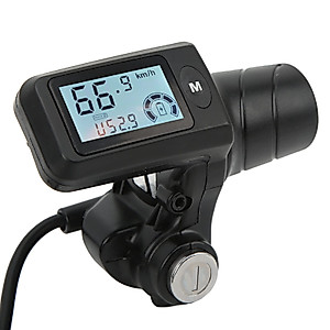 VBESTLIFE Brushless Motor Controller, Electric Bike Scooter Brushless Motor Controller 36V 48V 350W with 805 LCD Display Throttle Pants Men