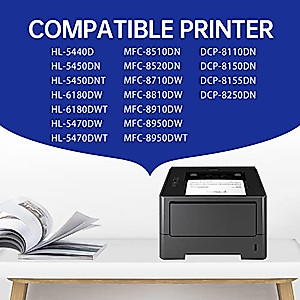TN-750 TN750 Black Compatible 2-Pack TN-750 TN750 High Yield Toner Cartridge Replacement for Brother HL-5470DW HL-6180DW HL-5440D MFC-8510DN MFC-8710DW MFC-8810DW MFC-8910DW Printer Toner.