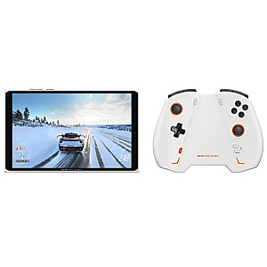 XAMMUE OneXPlayer 2 [AMD Ryzen 7 6800U] 8.4 Inches 5 in 1 Handheld PC Video Game Console One X Player 2 Portable Win 11 Home OS Laptop 2560x1600 Mini Pocket Tablet PC (White, AMD R7 6800U-32GB+1TB)