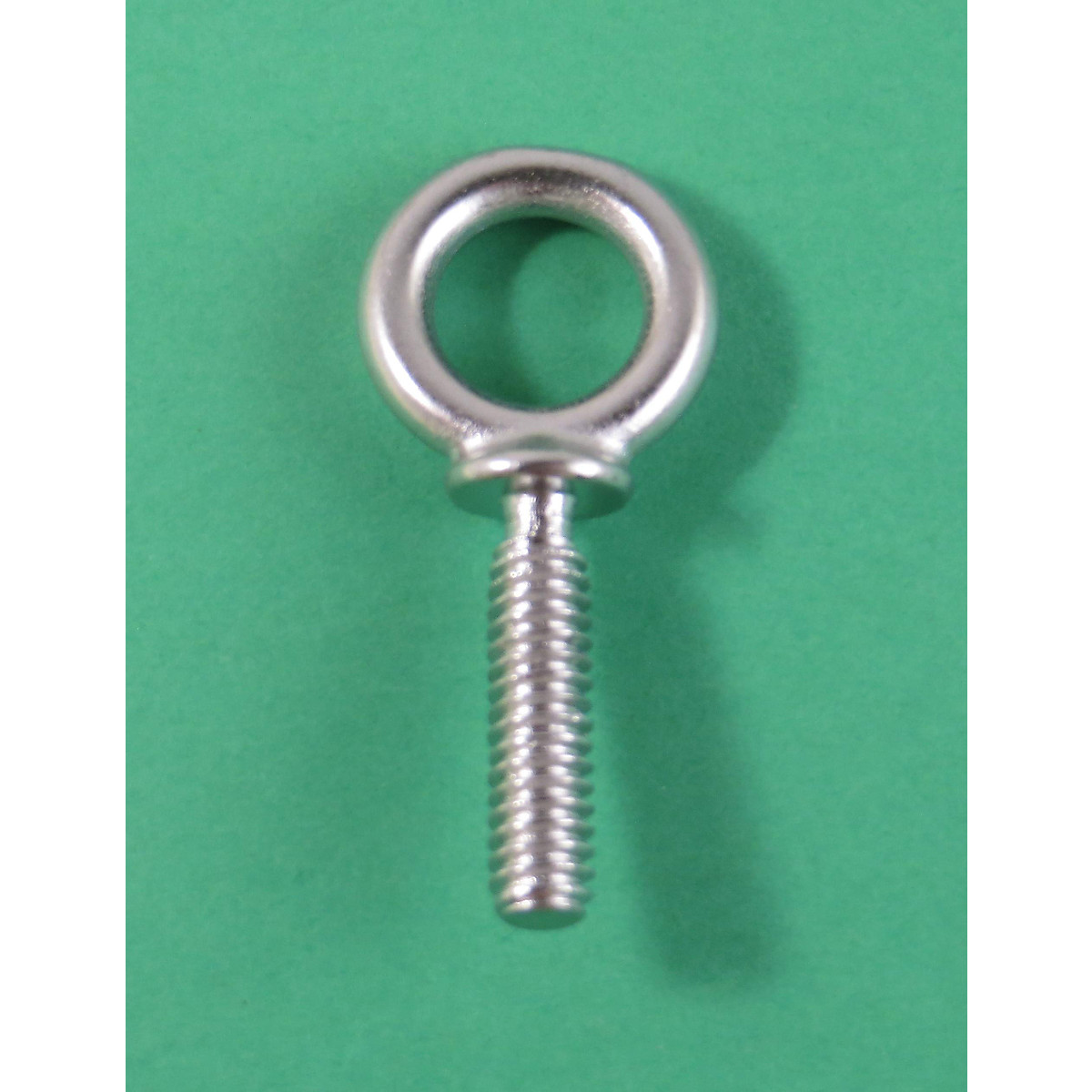 US STAINLESS 4 Pieces Stainless Steel 316 1/4" x 1" UNC Machinery Eye Bolt Marine Grade Pitch of 20