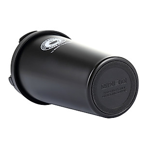 Jason&Eva 18/8 Stainless Steel Double Wall Vacuum Insulated Travel Coffee Mug with Handle/Portable Thermal Cup,Wide Mouth Tumbler with Leak Proof Lid,17oz,Black