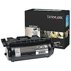 Lexmark 64015HA High Yield Return Program Print Cartridge, Black