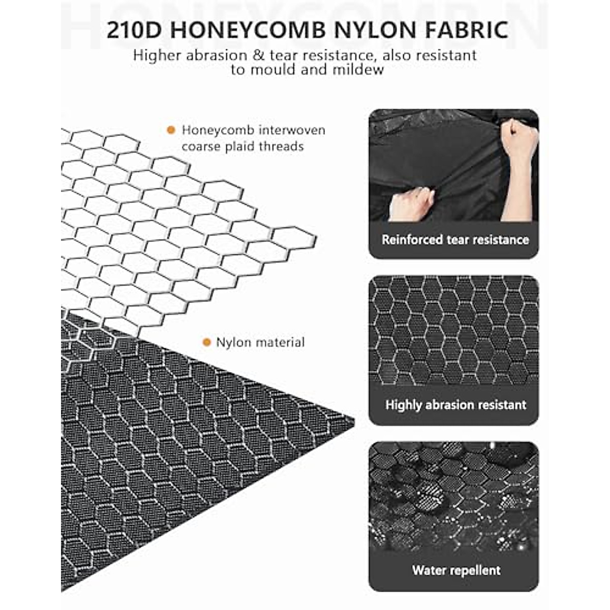 Gonex 80L Packable Travel Duffle Bag Foldable Duffel Bags for Luggage Gym Sports Camping Travelling Cycling Storage Shopping Water & Tear Resistant Black