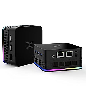 2023 New Mini PC 16GB DDR5 512GB M.2 SSD Windows 11 Pro Intel Alder Lake N95(up to 3.4Ghz) 4-Core CPU Mini Desktop Computer Support RGB Light HDMI 4K 2.4G/5G WiFi Bluetooth 4.2 Gigabit Ethernet