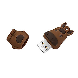 USB Flash Drives, 8GB / 16GB / 32GB / 64GB Waterproof Cute Novelty USB 2.0 USB Memory Stick Data Storage Pendrive Thumb Drives (32GB, Cute Horse)