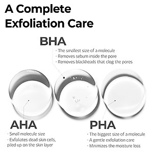 SOME BY MI AHA BHA PHA 30 Days Miracle Serum / 1.69Oz, 50ml / Made from Tea tree Leaf Water for Sensitive Skin/Sebum, Blemish Care and Remove Dead Cells/Facial Skin Care
