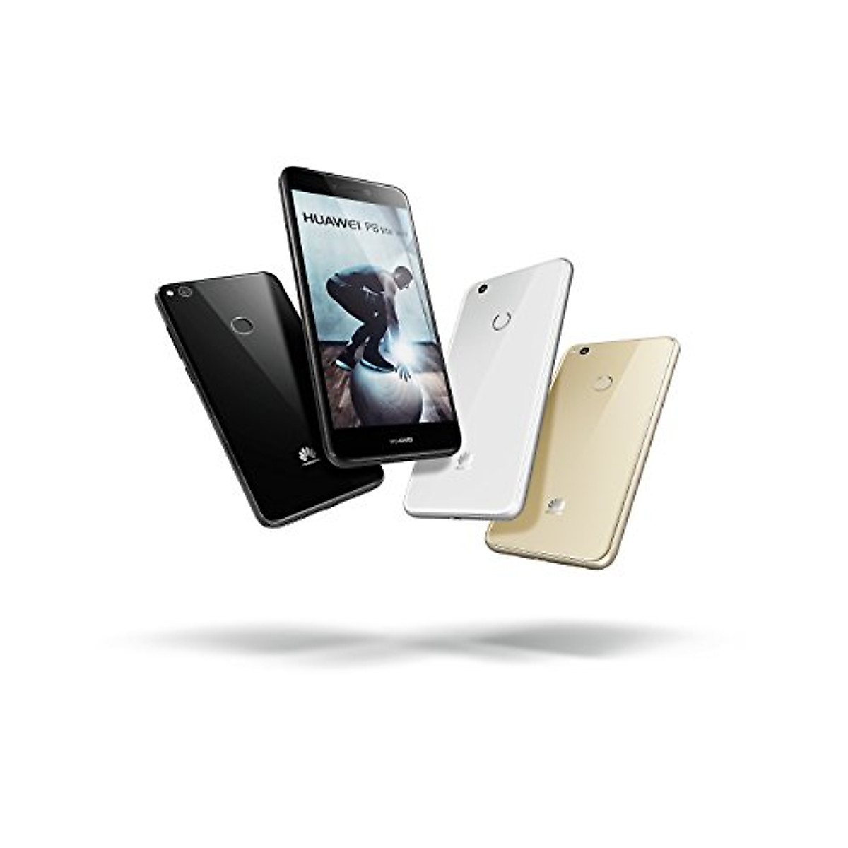 Huawei P8 Lite 2017 (GSM Only, No CDMA) Dual SIM 4G 16GB Black, 51091CDM (Black)