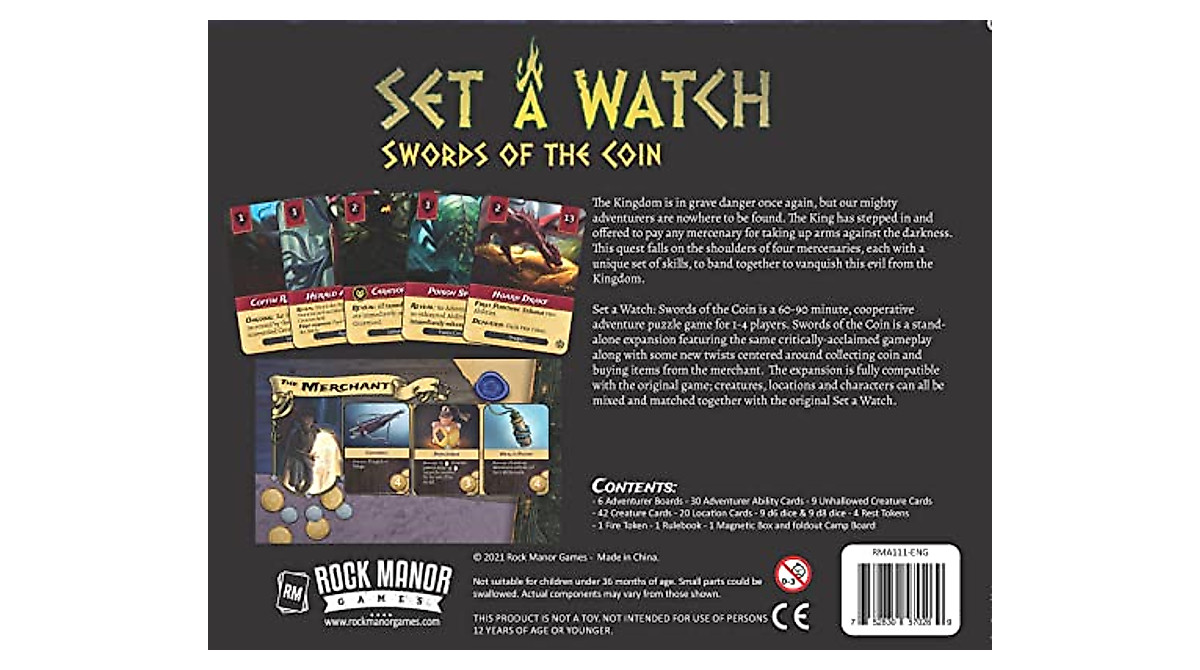 Set a Watch: Swords of The Coin - Play As A Mercenary