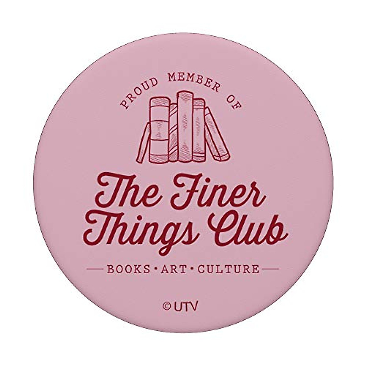 The Office Member of The Finer Things Club PopSockets PopGrip: Swappable Grip for Phones & Tablets