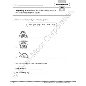 Vocabulary Fundamentals, Grade 1 Teacher Resource