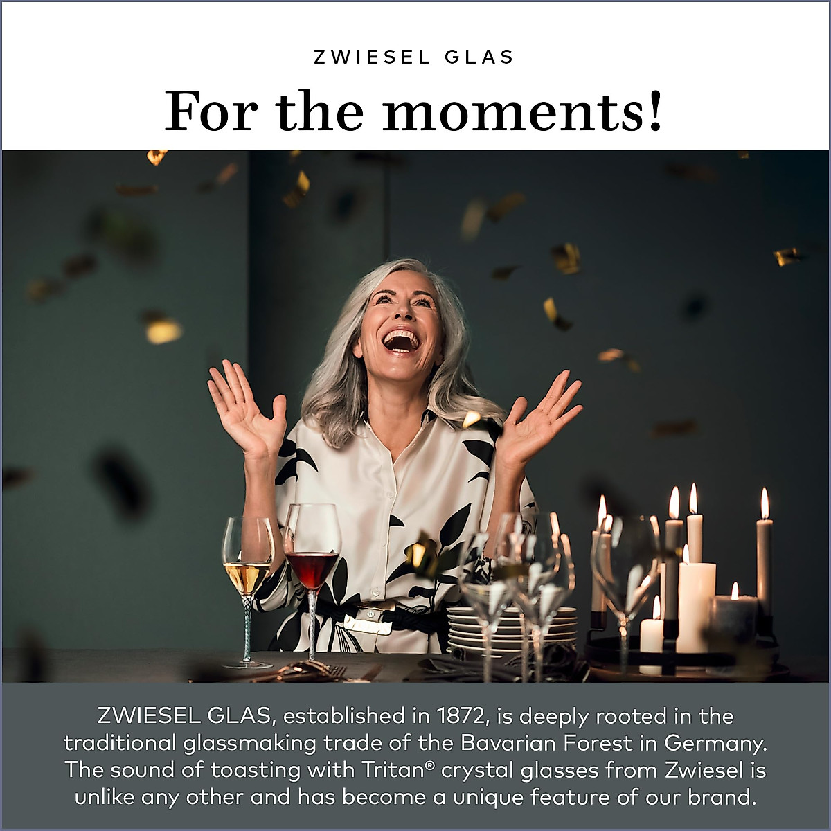 Schott Zwiesel Pure Tritan Crystal Stemware Glassware Collection, 6 Count (Pack of 1), Bordeaux Red Wine Glass