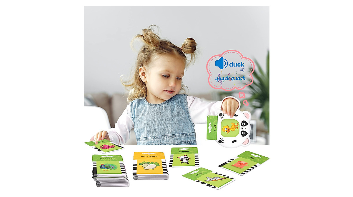 Toddler Talking Spelling Phonics Flash Cards - Speech Therapy Autism ...