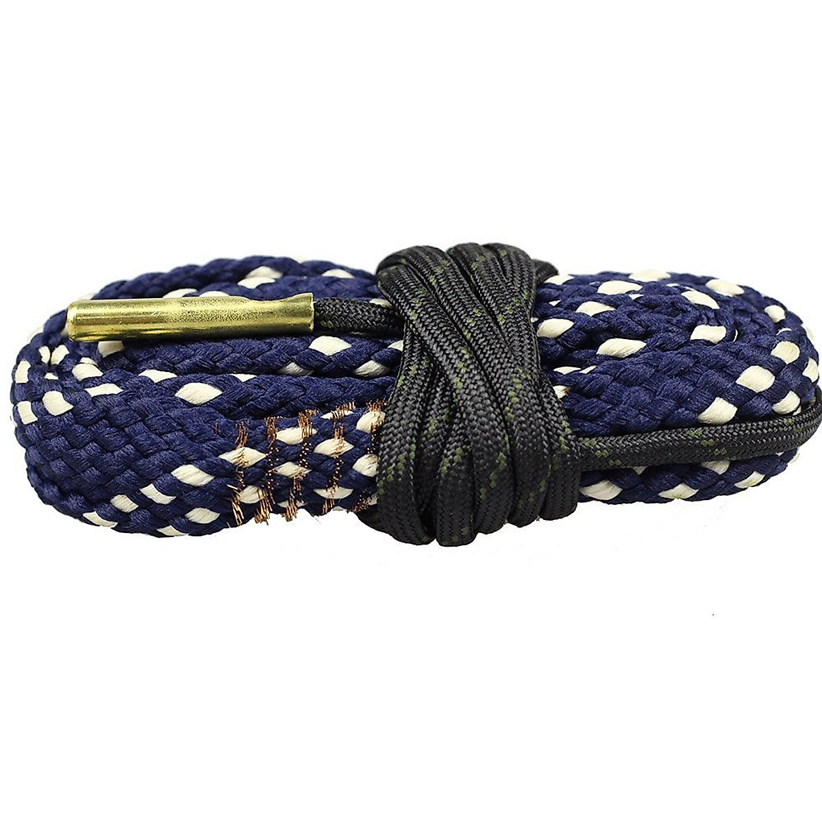 Aimee_JL New Bore Cleaner 410 GA Gauge Gun Barrel Cleaning Rope Rifle/Pistol/Shotgun Brass Brush Cleaning Cord