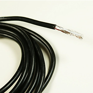 Shielded 2-Conductor Guitar Circuit Wire Hookup Wire 6-Foot 24 AWG