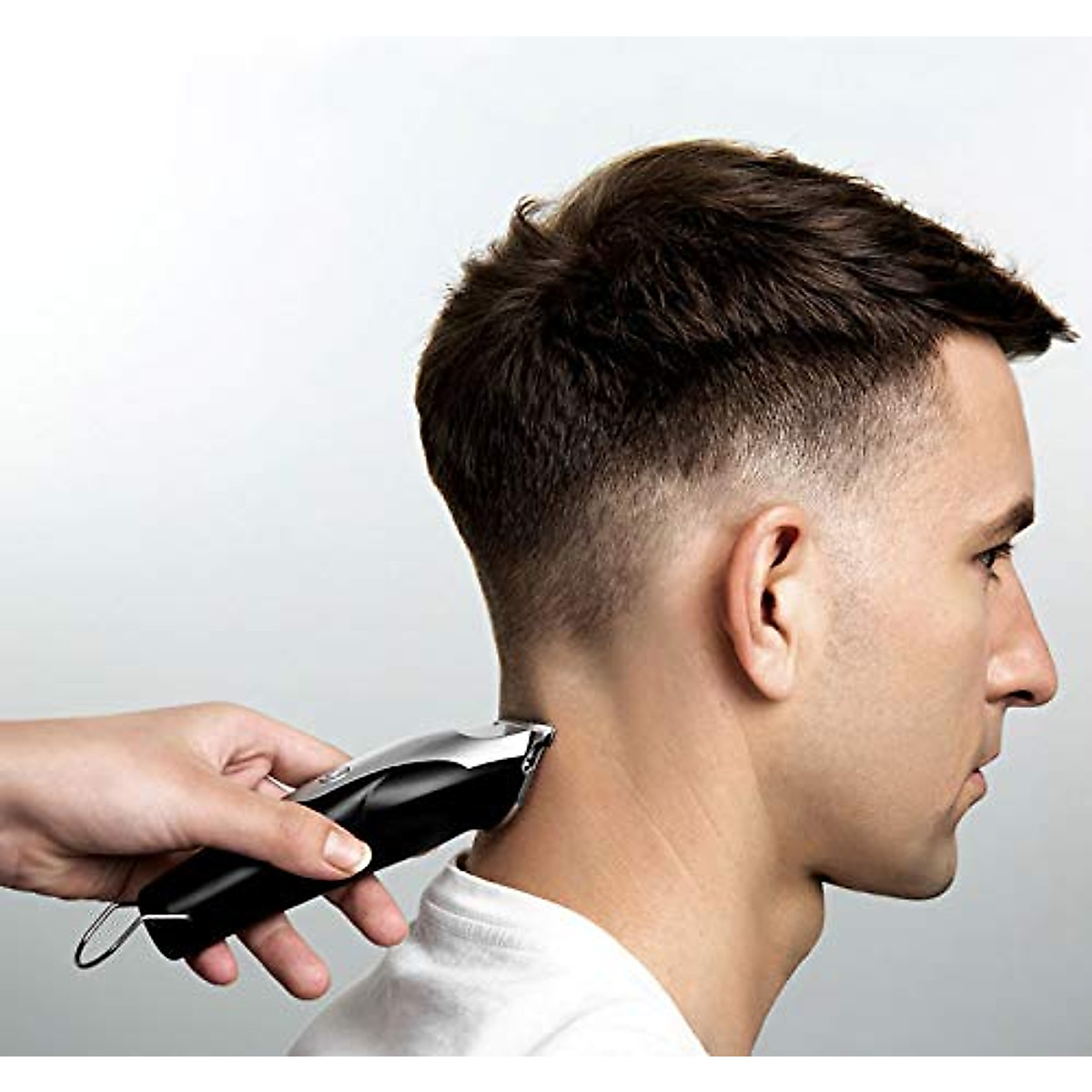 Cordless Electric Hair Clippers Pers Professional Rechargeable Maquinade Cortar Cabello Machine for Men Barber Grooming Cutter Kit Metal Oil Head Haircut Quick Charging Shaver Razors