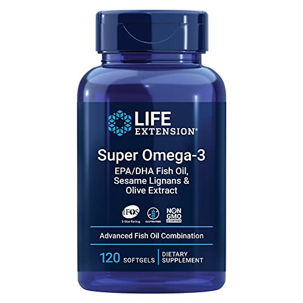 Life Extension Super Ubiquinol Coq10, 100 Mg, 60 Softgels | Super Omega-3 Epa/dha Fish Oil, 120 Softgels | Heart & Brain Health Supplements, Inflammation Management, Anti-Aging Support.