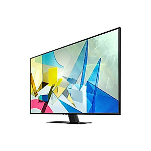 SAMSUNG 50-inch Class QLED Q80T Series - 4K UHD Direct Full Array 8X Quantum HDR Smart TV with Alexa Built-in (QN50Q80TAFXZA, 2020 Model)