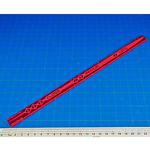 LITKO Fire Gauge | Ruler | Shooting Gauge | Compatible with Star Wars: Armada | Fluorescent Pink