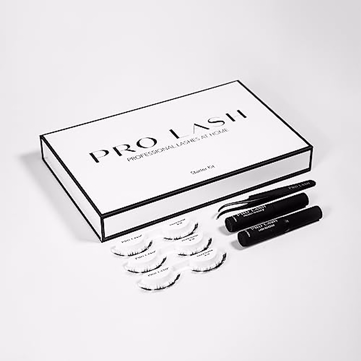 Pro Lash Starter Kit | Professionally Styled Lashes at Home | Easy Application Professional Quality | Waterproof | Lasts up to 10 Days with ProLock Adhesive System | 3 Sets of Lashes (Classic)