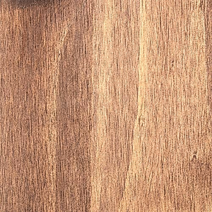 BELLEZE 36 Inch DIY Sliding Interior Barn Door, Modern Rustic Custom Farmhouse Unfinished Pine Wood for Kitchen Pantry Bedroom Living Room Closet - Brown