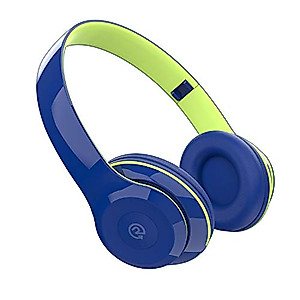 Premier Accessory Group Replay Audio Neckband Bluetooth Headphones, Neo G3, Yellow Blue