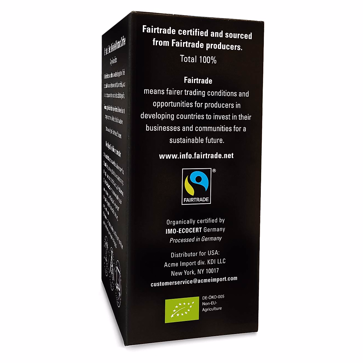 Mount Hagen 25 Count Single Serve Instant Decaf Coffee Packets | Decaffeinated Organic Medium Roast Arabica Beans | Eco-friendly, Fair-Trade [25 sticks/1.76oz/50g]