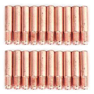 20 Pcs Welding Tips,Replacement Welding Tips Nozzle 000068,Fit for Miller Millermatic M‑10 M‑15 M‑25 M‑40 M‑100 M‑150