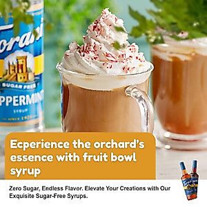 Torani Winter Syrup Flavors Sugar Free Brown Sugar Cinnamon Peppermint Pumpkin Pie Coffee Flavoring