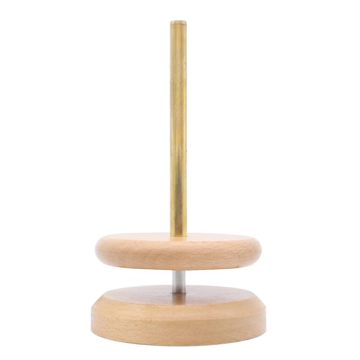 PhantomSky Wooden Spinning Yarn, Thread Holder/Thread Rack with Turn Mechanism - for Sewing, Quilting, Embroidery, Hair-braiding, DIY Making