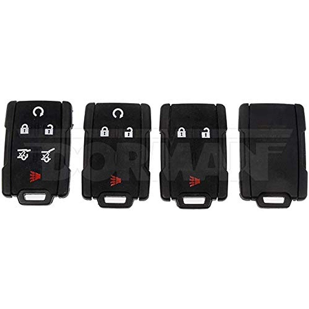 Dorman - HELP 92025 Keyless Remote Cases Repair , Black