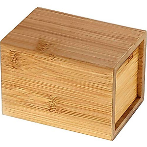 Pen Cup Holder,2 Pack Bamboo Wood Desk Pencil Holder Stand Multi Purpose Use Pencil Cup Pot Desk Accessories,Desktop Organizer Pencil Holder Ideal Gift for Office Home