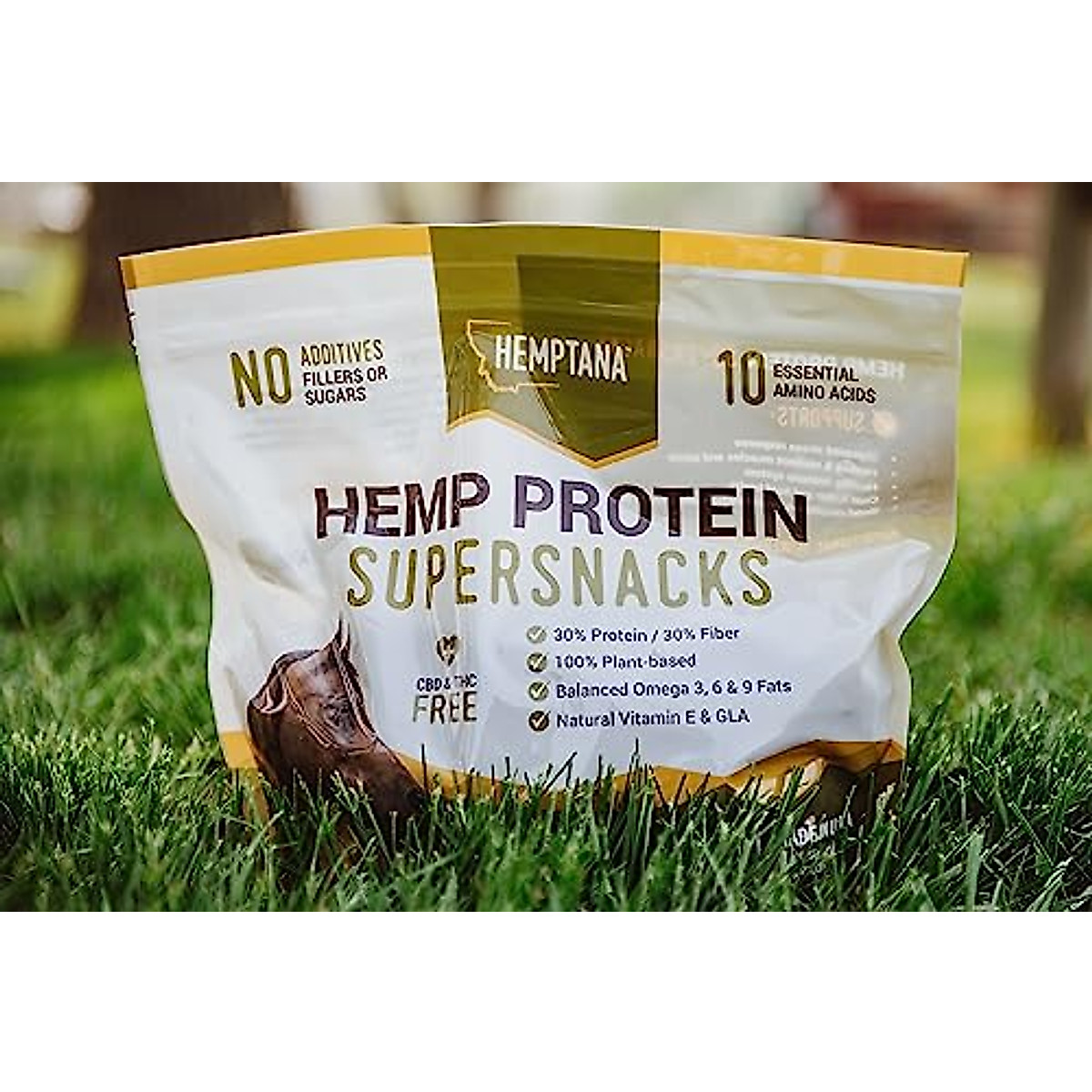 Hemptana Hemp Protein Supersnacks for Horses - Horse Treats to Support Digestive, Cognitive, & Joint Health - Improved Equine Stress Response – High Protein Horse Supplement - (4 lbs)