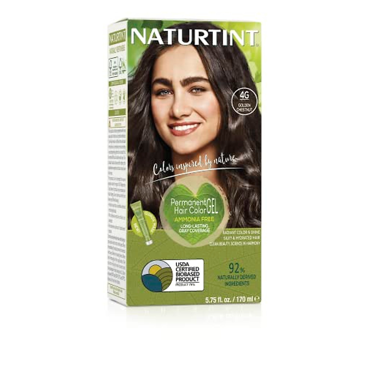 NATURTINT 4G Golden Chestnut Hair Color, 5.75 FZ