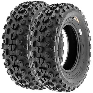 SunF A017 21x7-10 ATV/UTV XC-Sport Tires, 6-PR (Set Pair of 2)