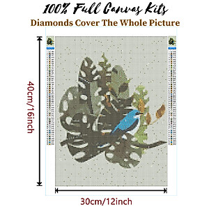 STOJAN Garland Angel Girl Diamond Painting Kits, Diamond Painting 5D Round Diamond Digital Painting Process, Easy Interactive Gift for Beginners DIY, for Home Decor Garden Decor-12X16Inch