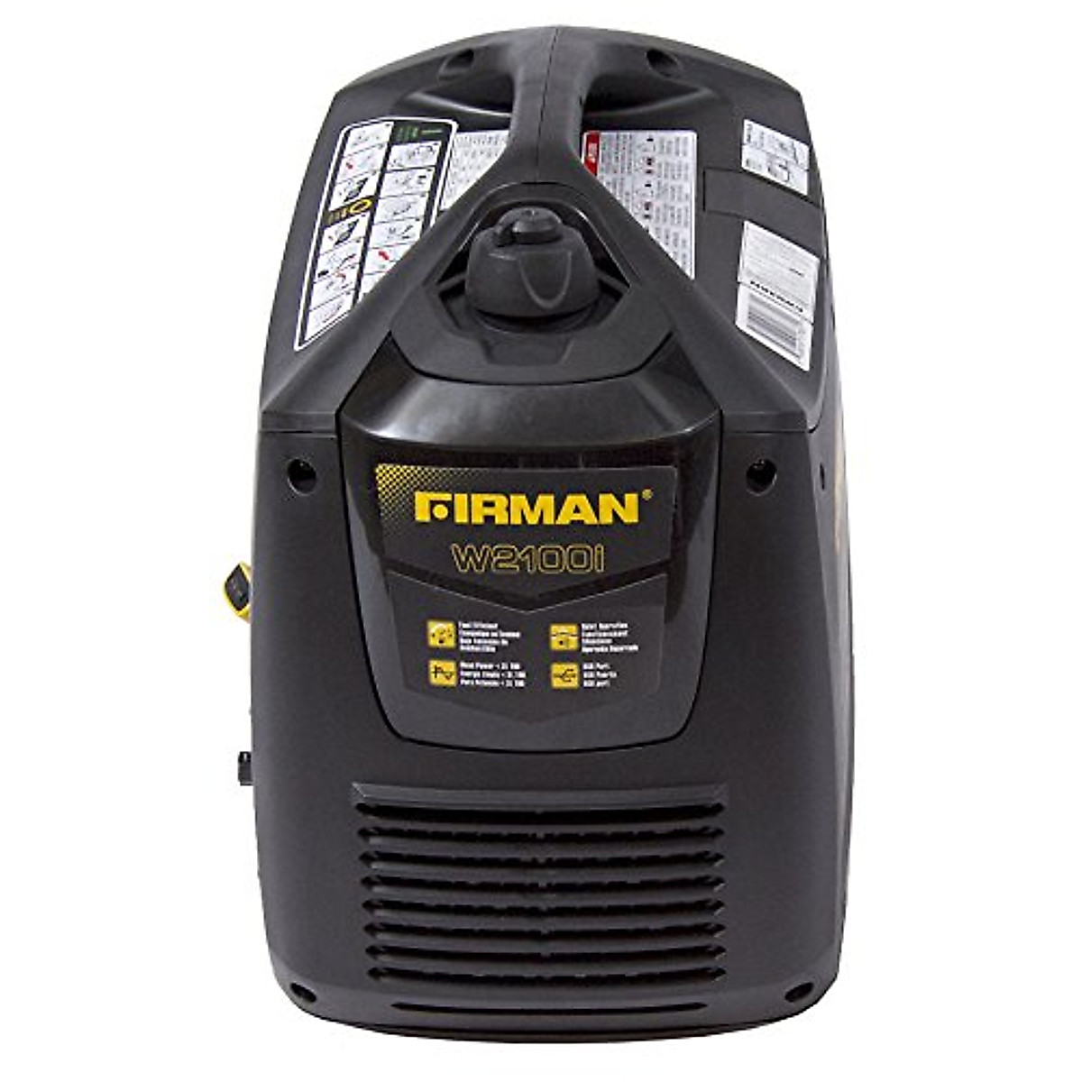 Firman WO1781 Whisper Series 1700/2100 Watt Inverter Generator, Yellow