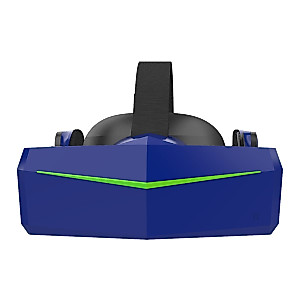Pimax Vision 5K Super VR Headset with Wide 200°FOV, Dual 2560x1440p Resolution, Fast-Switched Gaming Panels for PC VR Gamers, Up to 180 Hz High Refresh Rate, USB-Powered, Modular Audio Strap